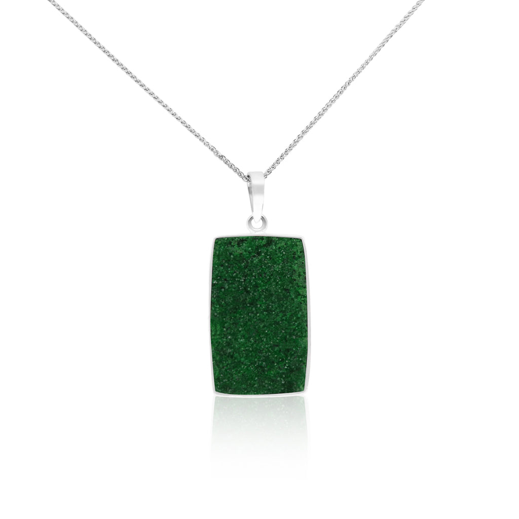 Tsavorite Disco Pendant – Alberto NYC